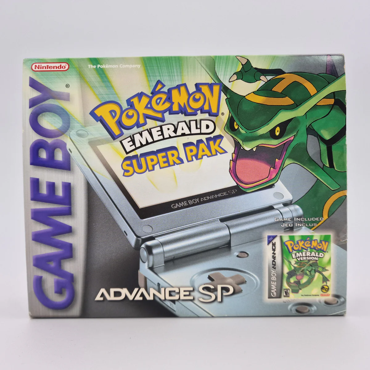 Game Boy Advance SP - Pokémon Emerald Super Pak Bundle (Canada ...